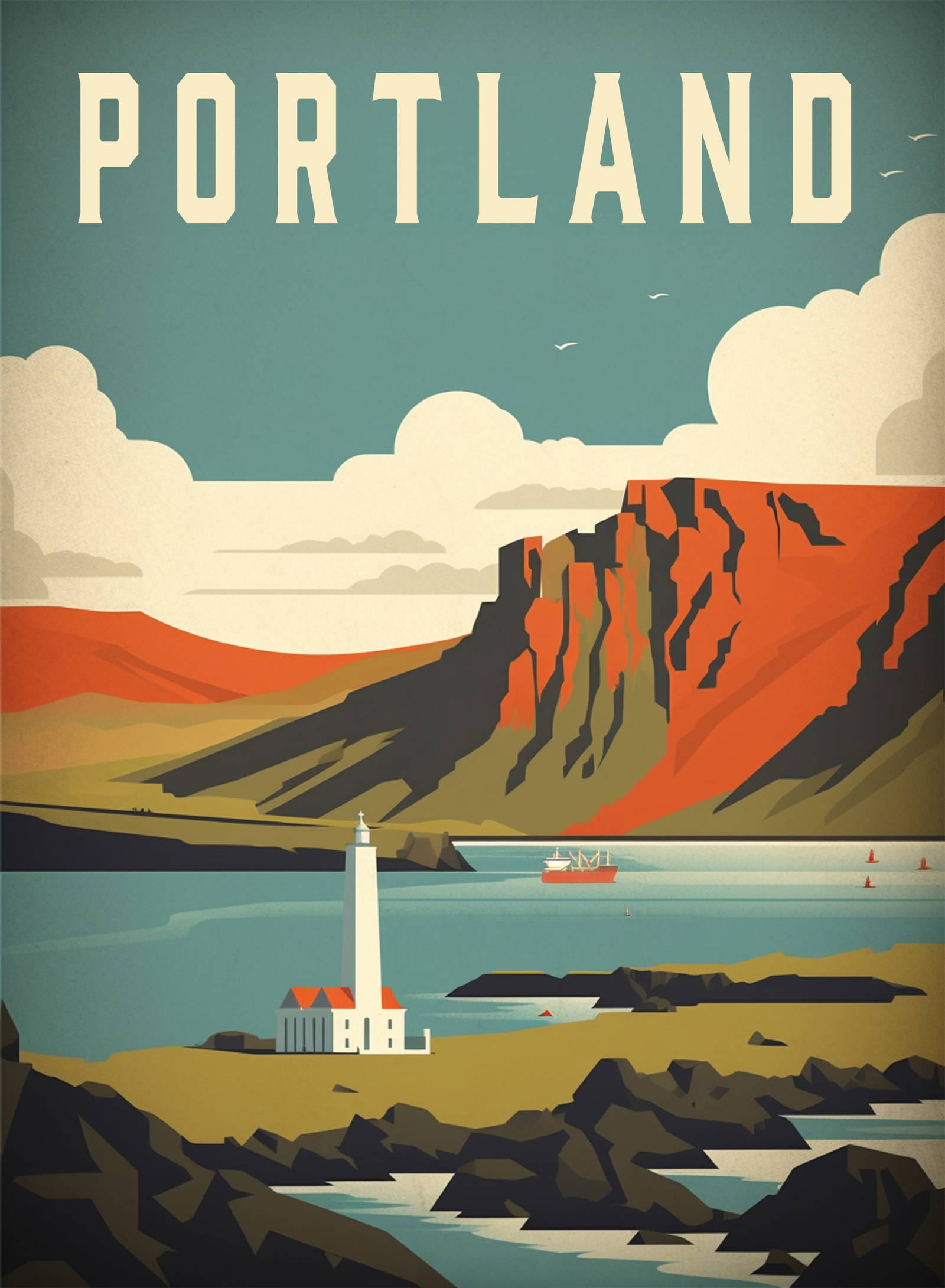 Portland Travel Poster Auction