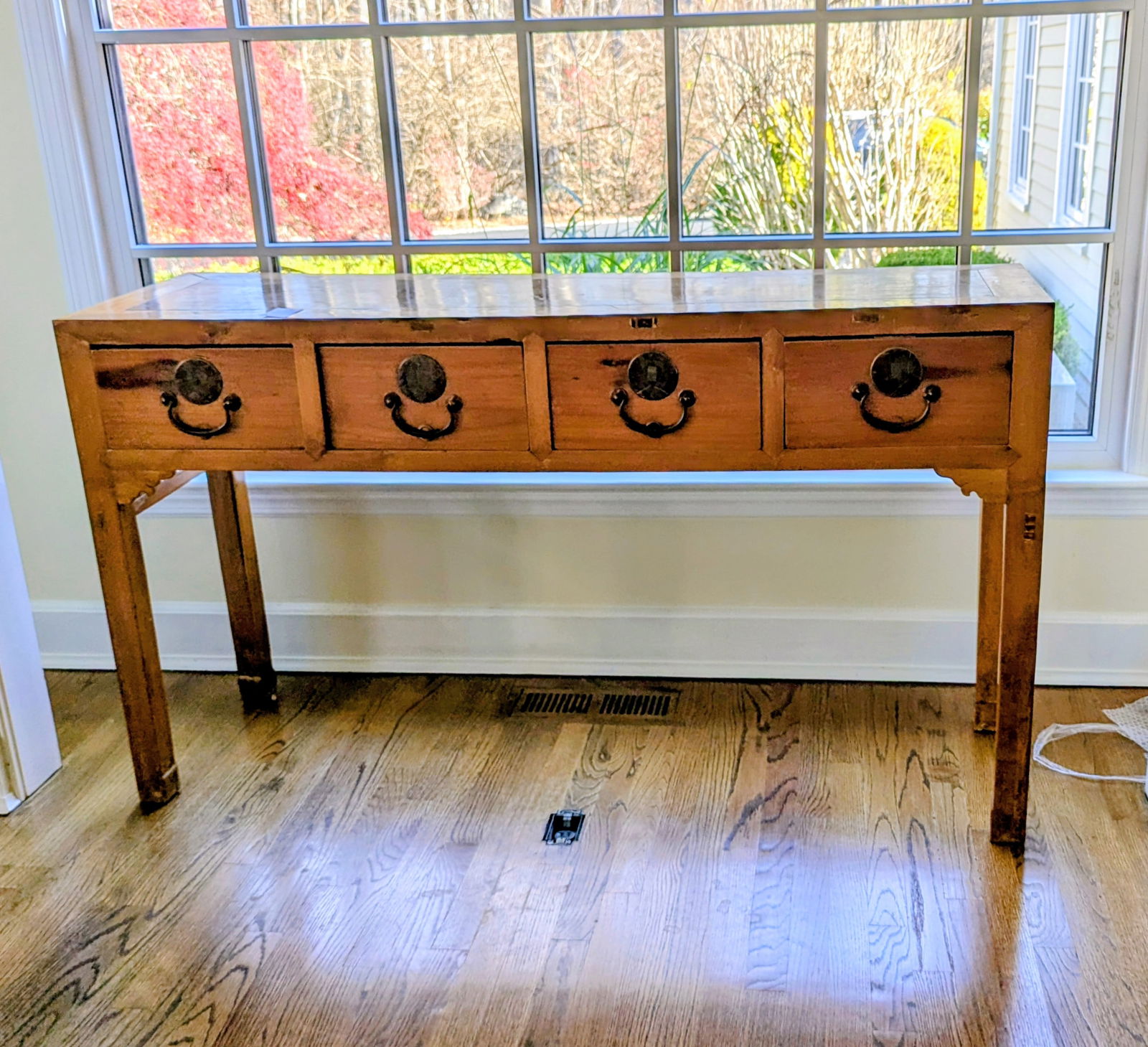 Antique Chinese Elm Alter Table Auction
