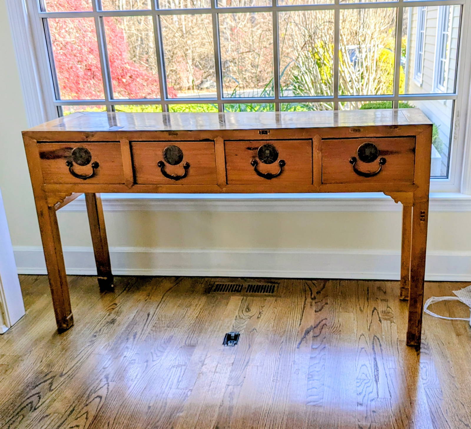 Antique Chinese Elm Alter Table Auction