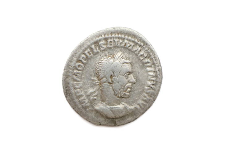 Macrinus, 217 218. Rome. Denarius