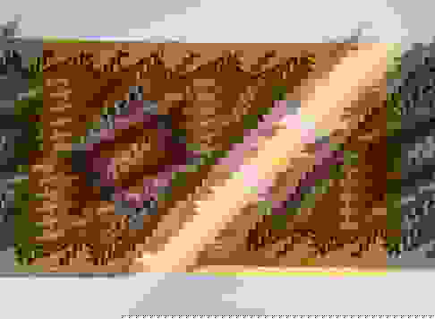 Native American Woven Mat. Auction