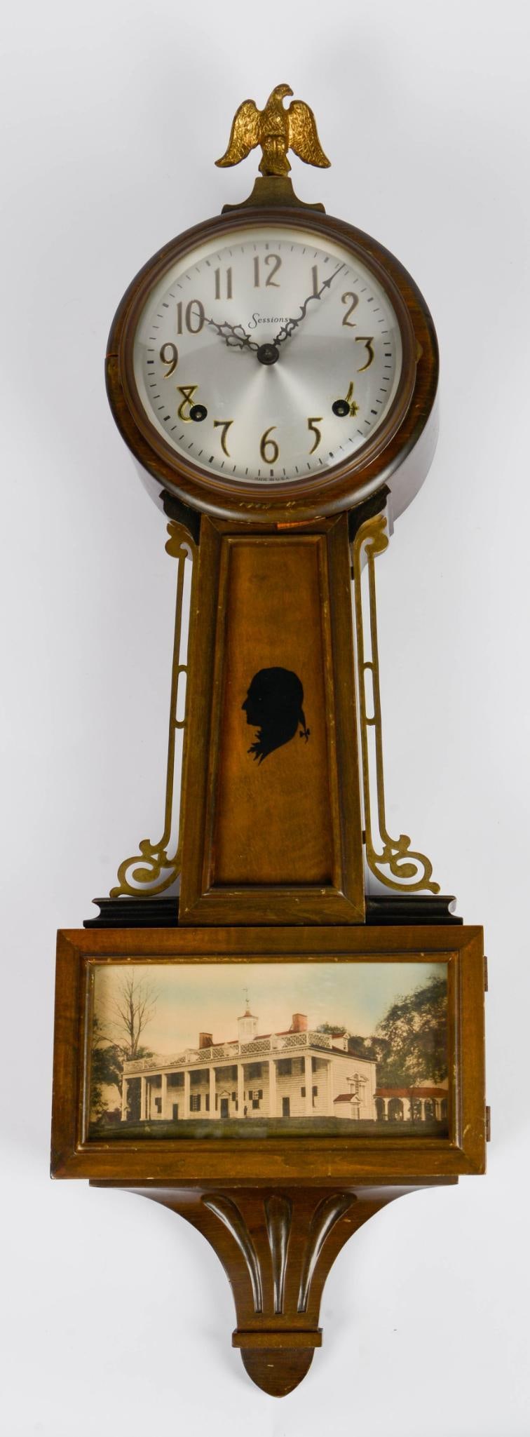 Sessions Banjo Clock Auction