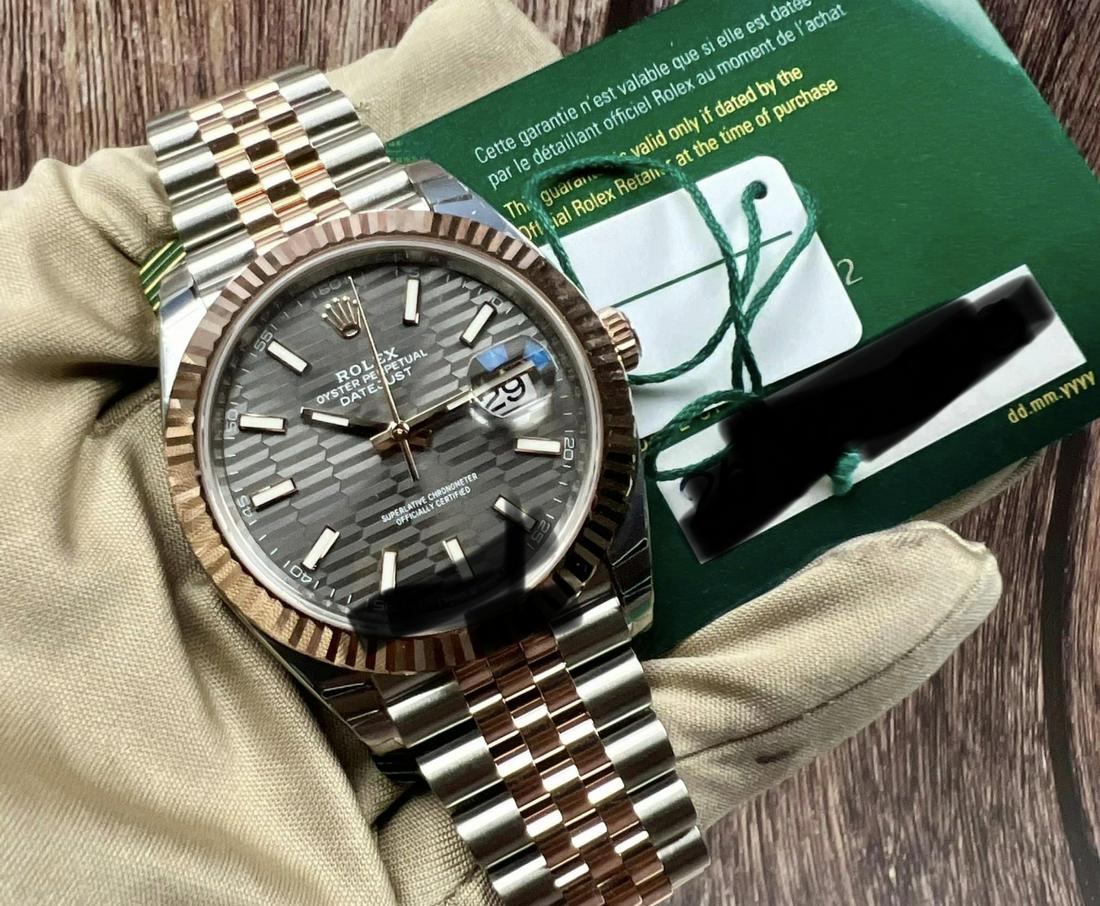Brand New Rolex Oysterperpetual Datejust 41mm Ref 12633