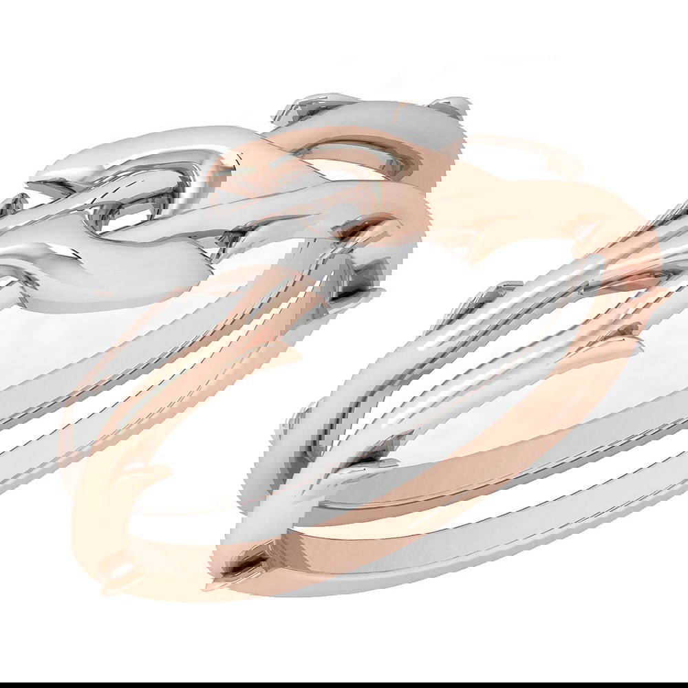 Two-tone Gold Creature Stylish Ring For Men 14k Rose An Auction