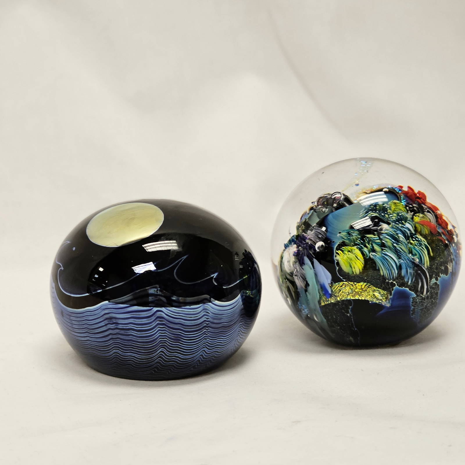 Josh Simpson And Other Art Glass Paperweights Auction