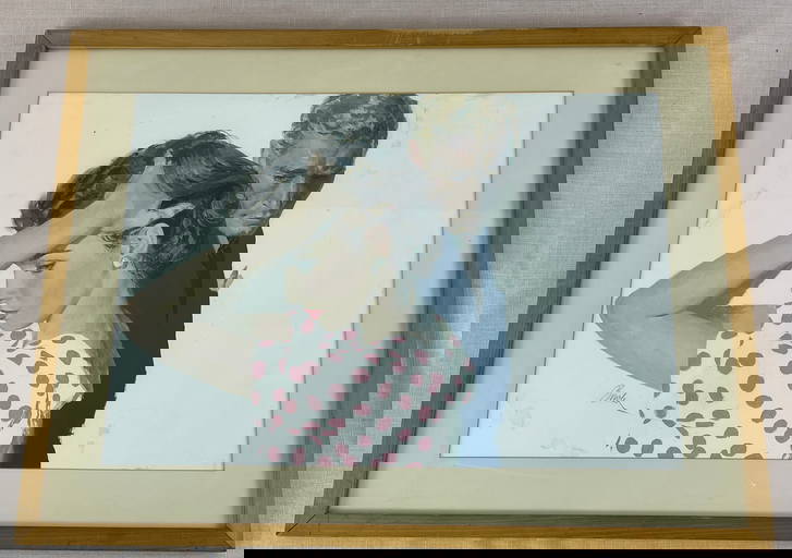 Joseph Bowler, Bill Clune With Model