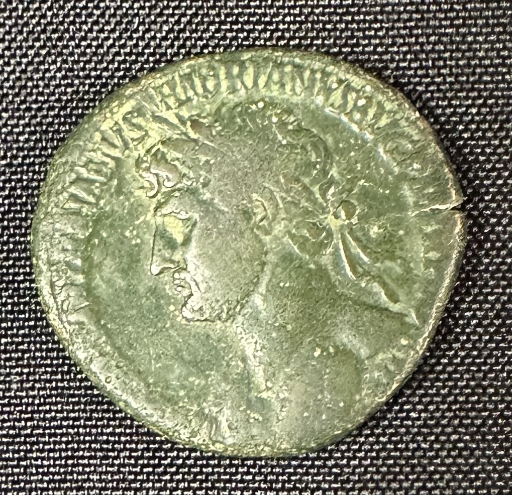 Ancient Roman Bronze Sestertius Coin Of Titus Auction