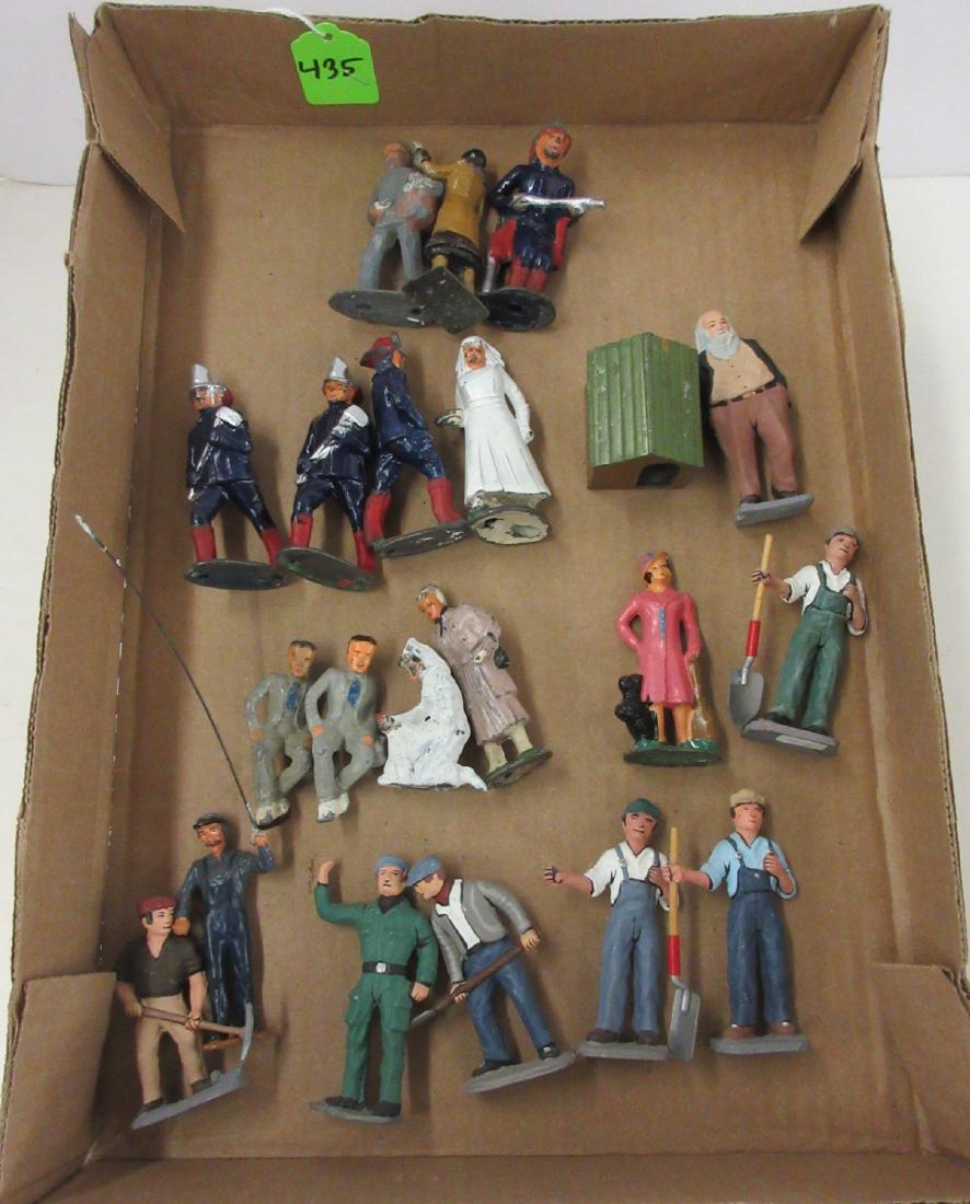 (21) DIE CAST FIGURES SOME ARE OLDER