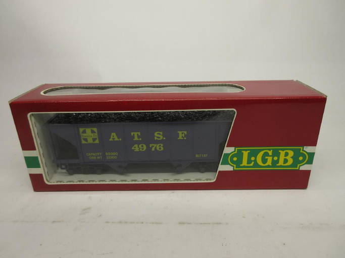 Lgb G Scale 4076 D 02 Santa Fe Hopper Ob