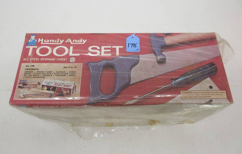 Handy Andy Tool Set Unopened Box