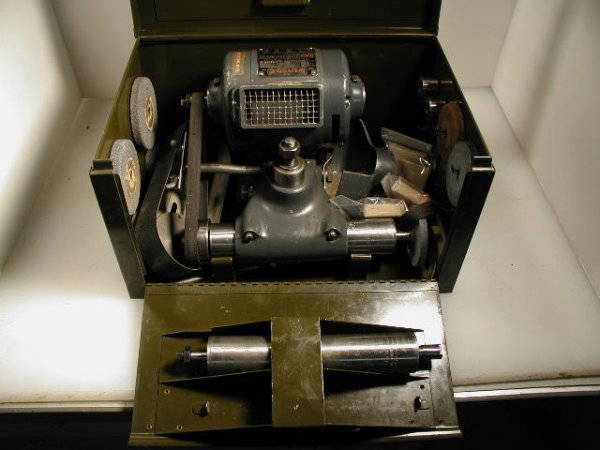 Dumore No. 5 Tool Post Grinder For Lathe 1/2 Hp.