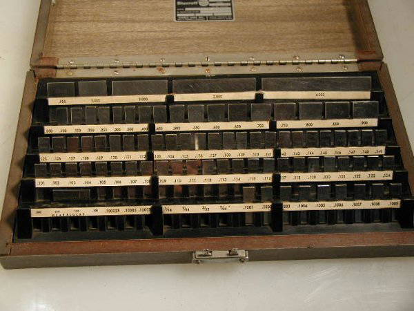Starrett Gage Block Set Model 84 A Plus