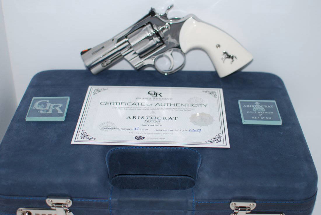 Brand New Colt Python 3" Aristocrat Special Edition 37 Of 50 With ...
