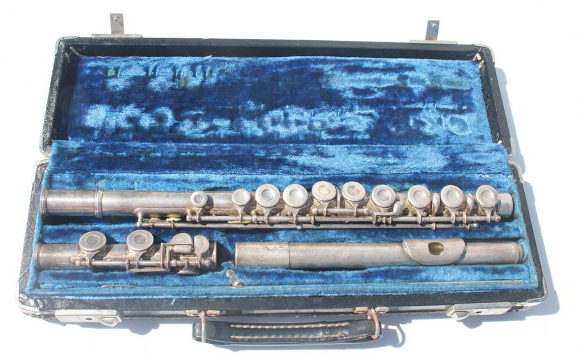 Antique Flute In Case