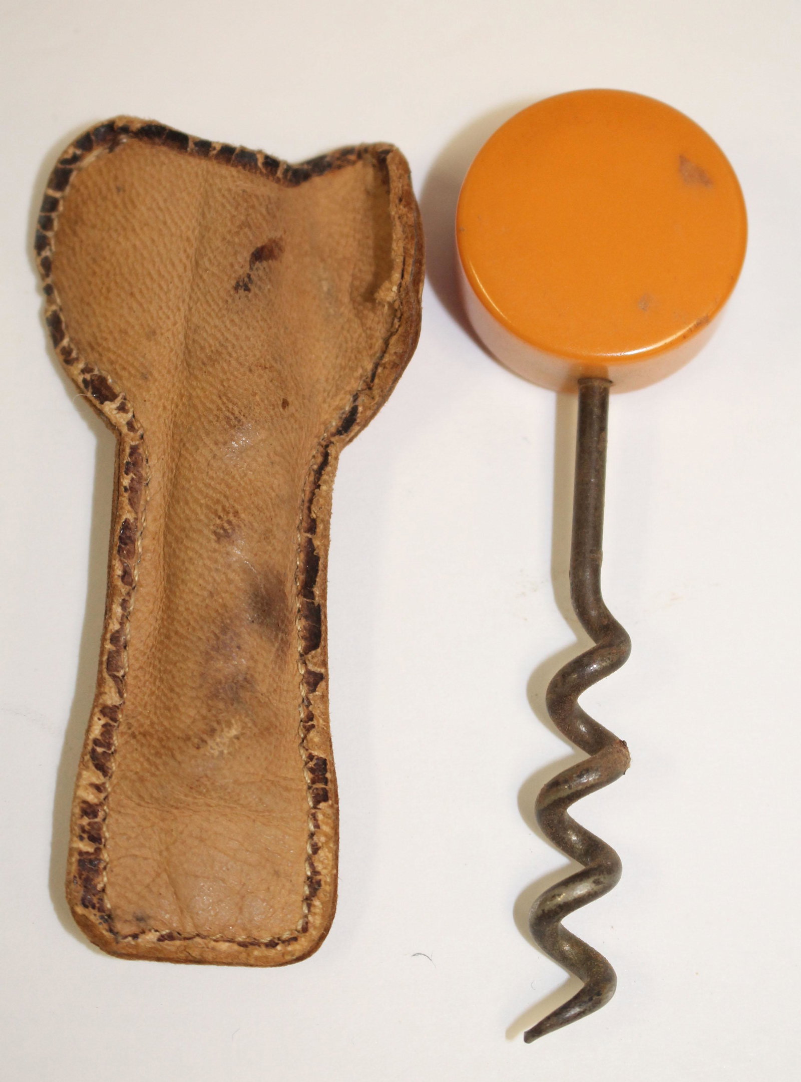 Vintage Bakelite figural face corkscrew in orig paint - Mar 02, 2020 ...