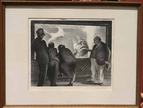 304A: "Queer Fish" print pencil sgnd by Mabel Dwight - May 26, 2009 ...