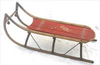 very fine orig paint dec child's antique sled mark - Feb 27, 2010 ...