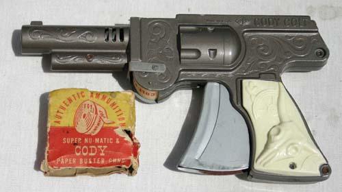253: Cody Colt toy gun w extra caps