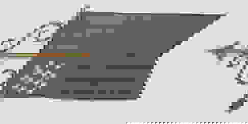 Copper Flag Weathervane W Cutout Stars - 15" Tall X 30" Wide Auction