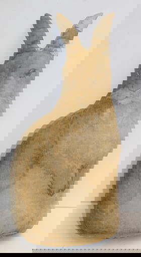 Antique Stuffed Rabbit "playthings By The Yard" From Arnold Print Works ...