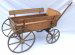 wonderful antique wooden "Express" wagon w orig metal