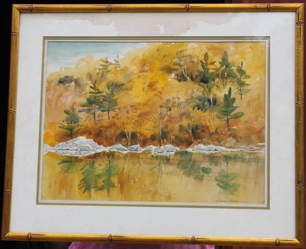 Sgnd Richard Stevens (spfld/wilbraham Artist) 17" X 23"