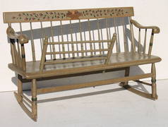 ROCKING MAMMY'S BENCH - Nov 13, 2021 | Thomaston Place Auction ...