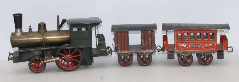 Antique Live Steam Toy Train