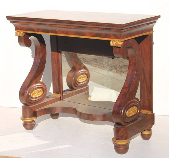 Ca 1825 Period Federal Mid Atlantic States Pier Table