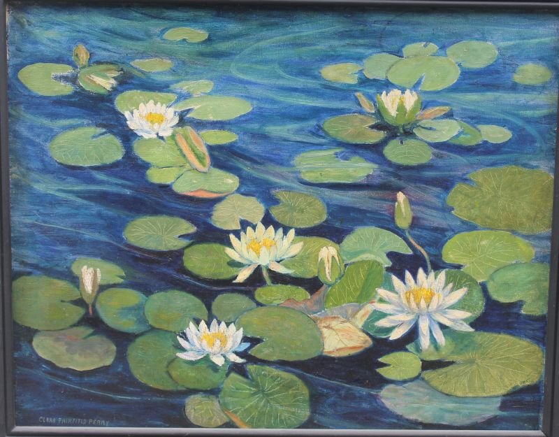 Clara Fairfield Perry (1870 1941) 24 1/4" X 30" O/c Of