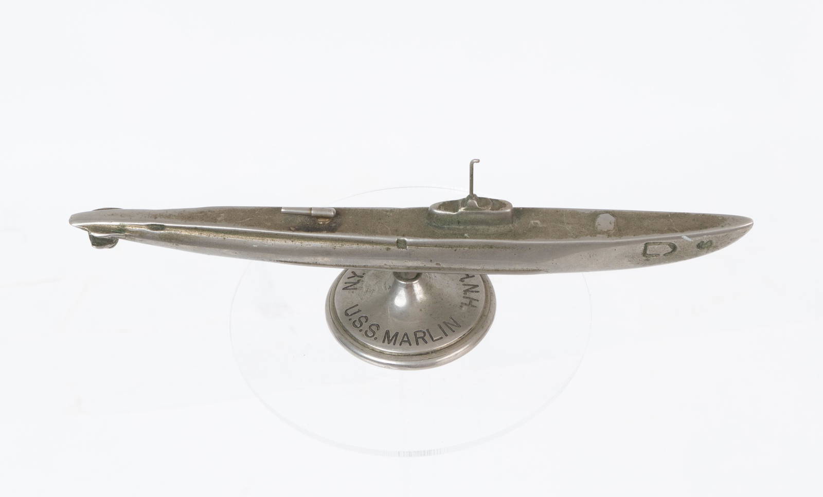 Wwii Portsmouth Navy Yard Submarine Metal Launch Model Of The Uss ...