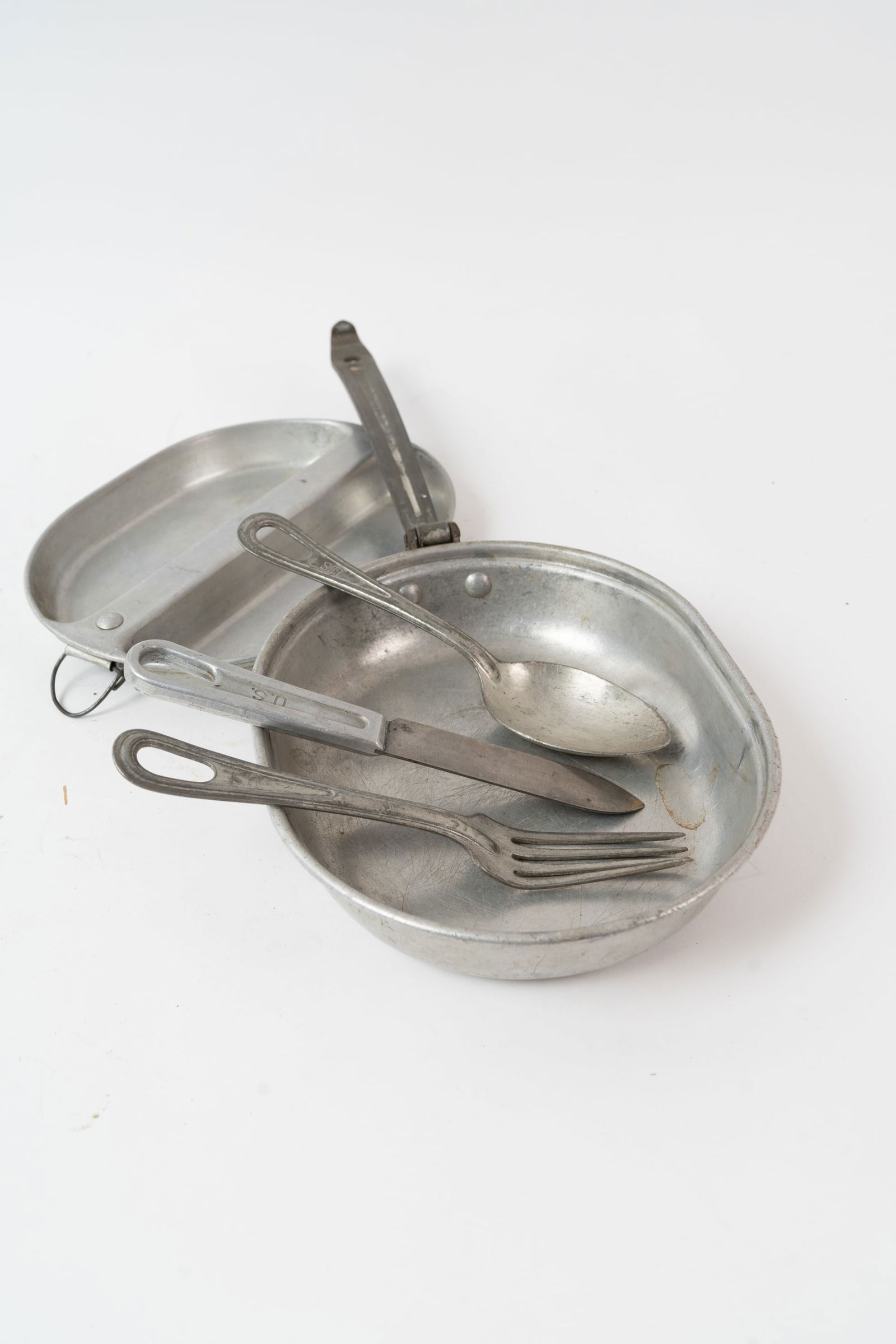 Wwii Army Soldier Mess Kit I'd. Auction