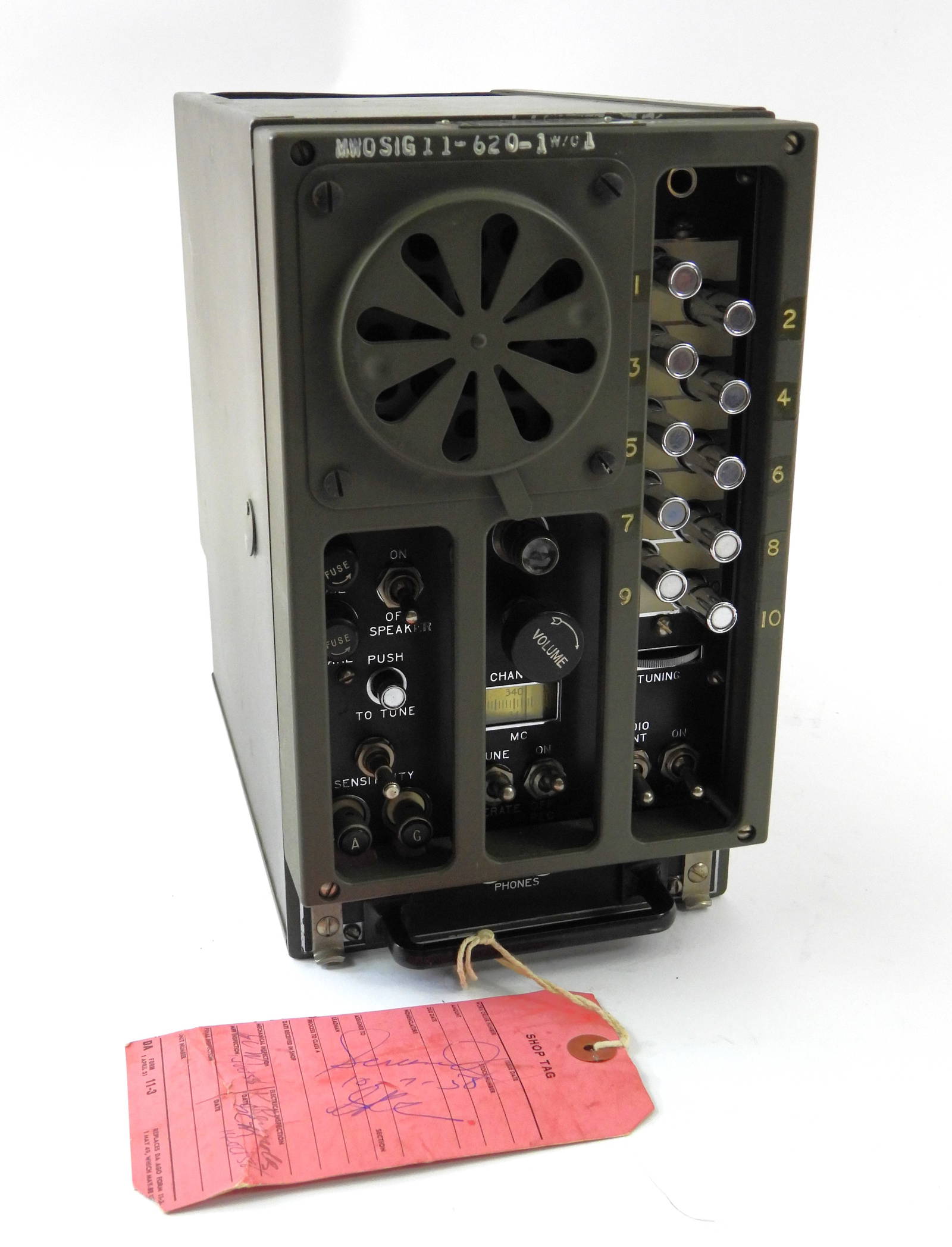U.s. Army Signal Corps Tank Radio Receiver Auction