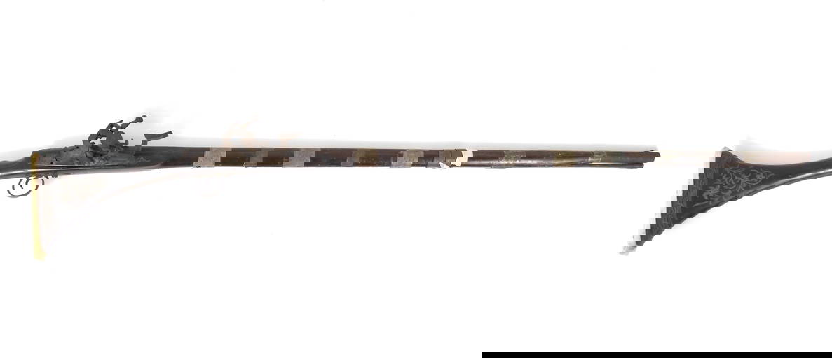 Middle Eastern Jezail Miquelet Lock Musket
