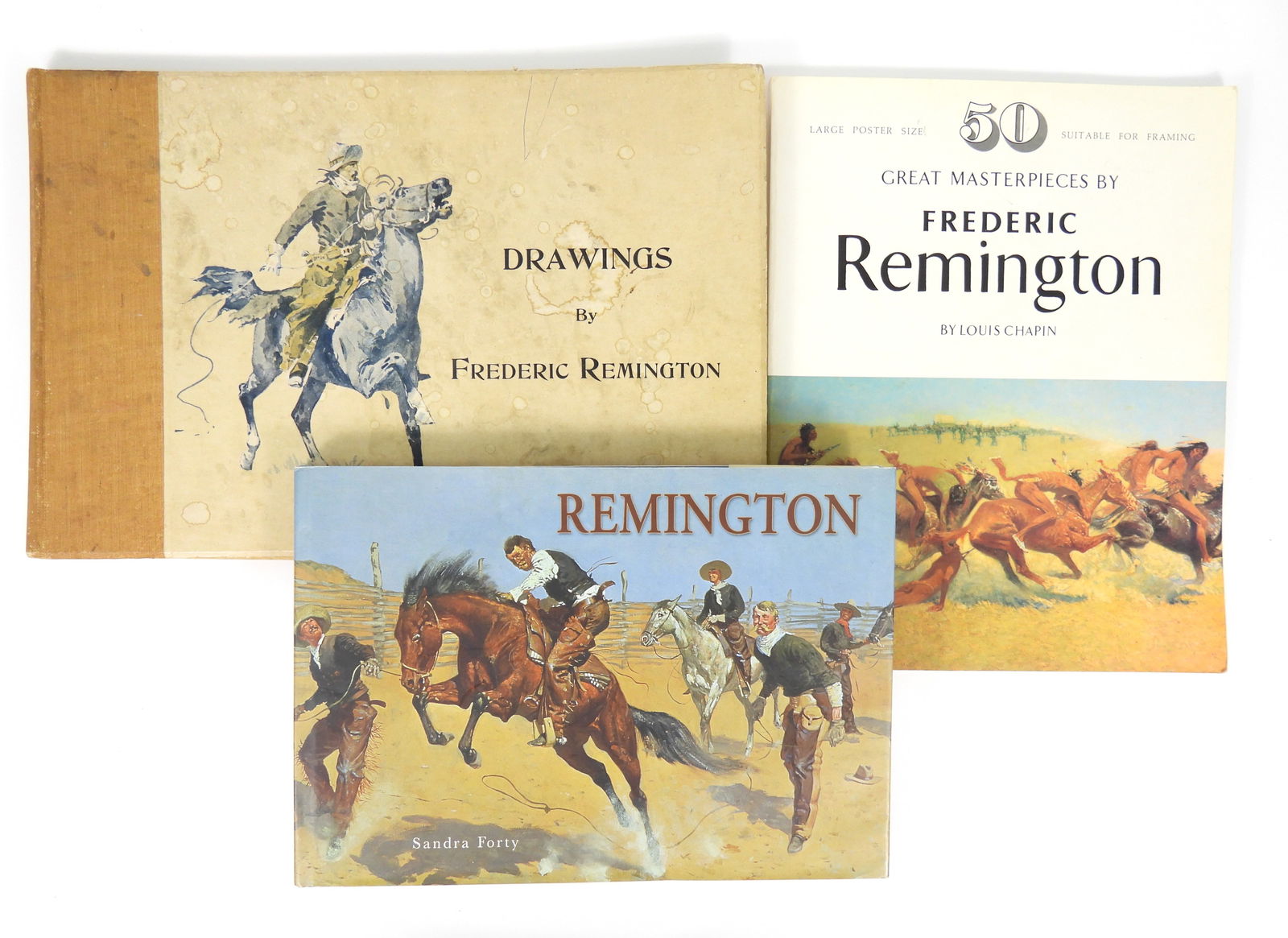 3pc Frederick Remington Books - Jun 28, 2025 | Blackstone Valley ...