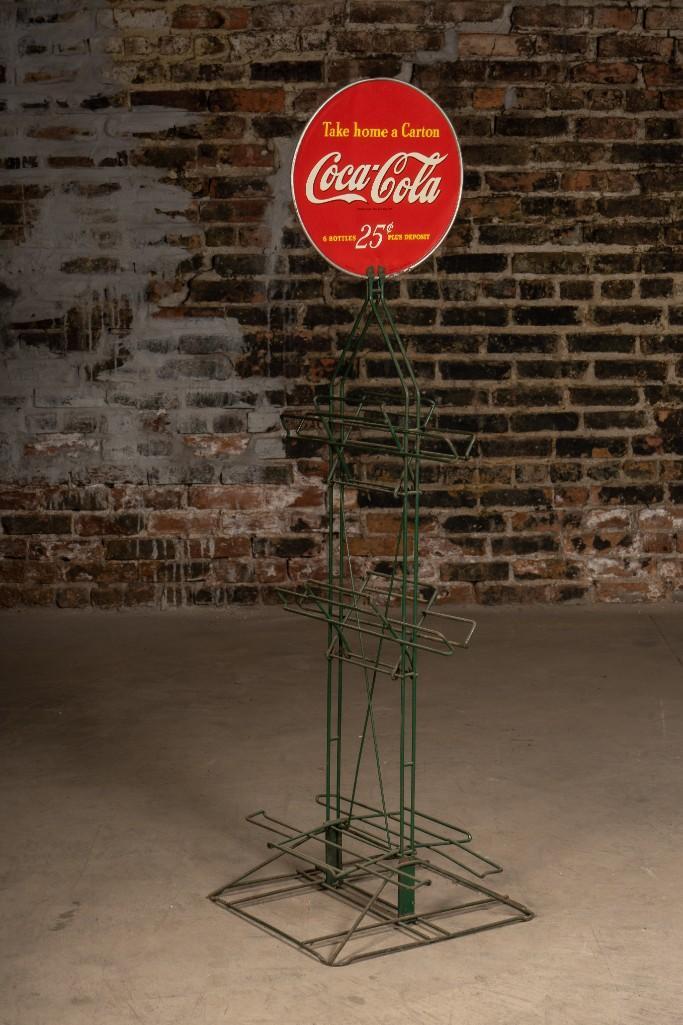 Coca Cola Six Pack Display Stand