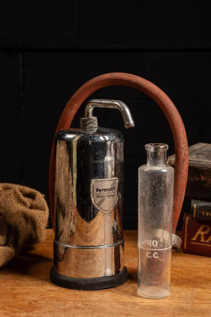 Vintage Permutit Water Softener Salesman Sample Auction