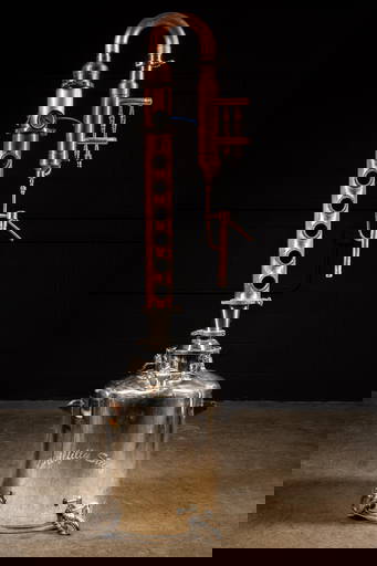 6 Plate Copper Flute Still With 26 Gal Stainless Steel Boiler By ...