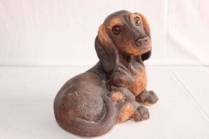 Classic Critters Dachshund Statue