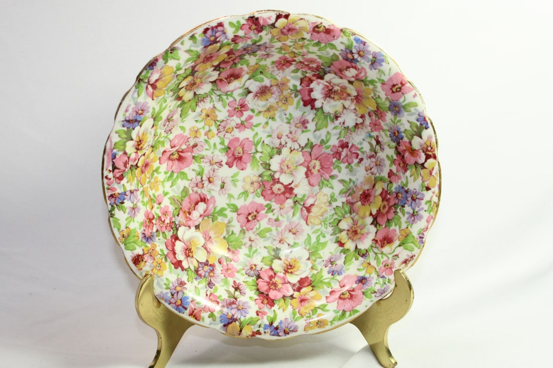 James Kent Fenton "du Barry" Chintz Bowl Auction