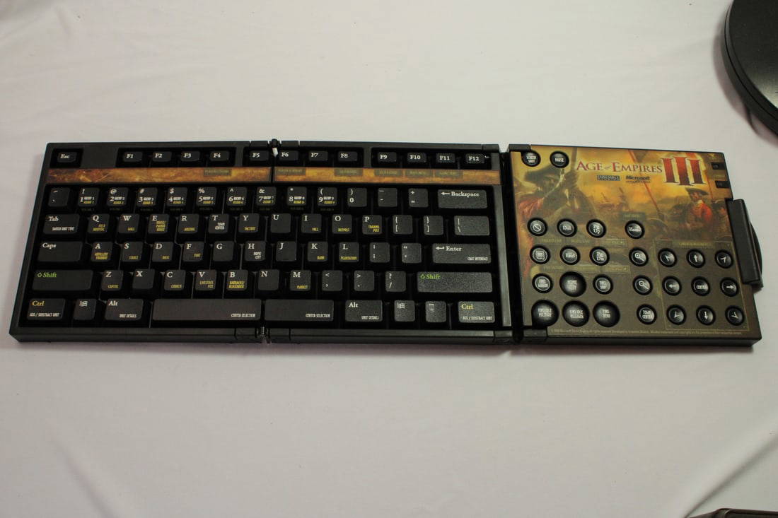 Foldable Age Of Empires Keyboard Auction