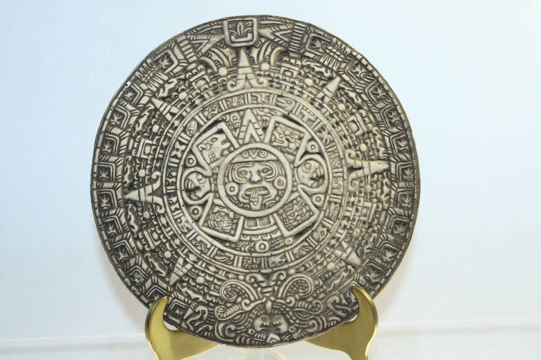 Aztec Sun Stone Replica Auction
