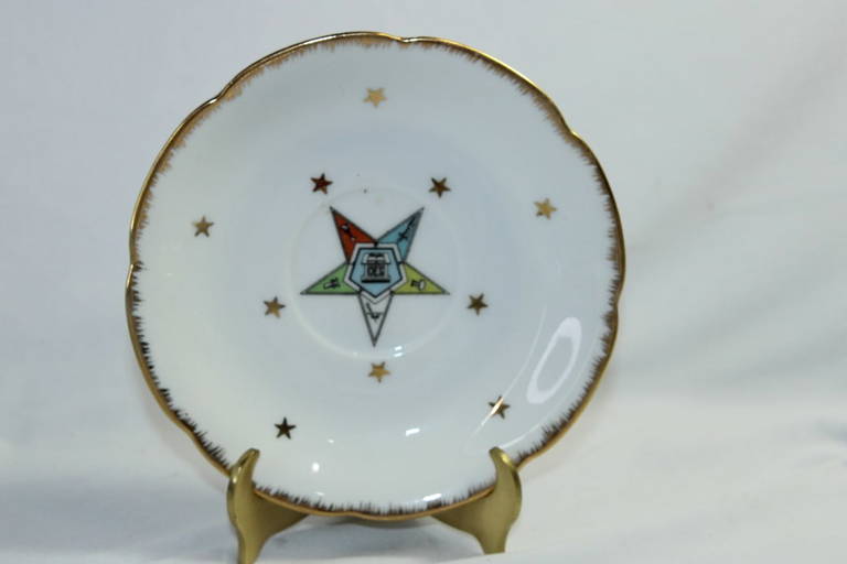 "order Of The Eastern Star" Freemason Plate