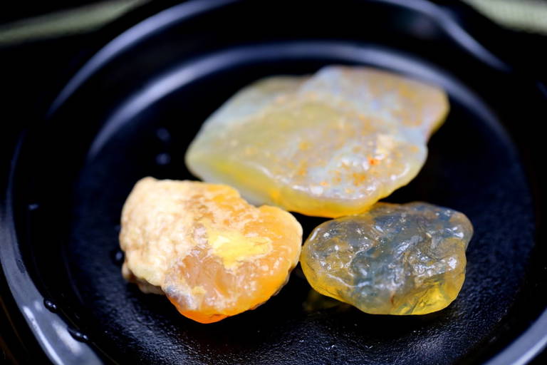 Rare Opal Fossil Lightning Ridge Fossilized Opal 103.63cts 38.4x33x9mm