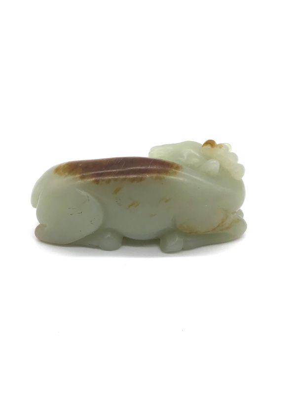 Jade Goat Figurine Auction