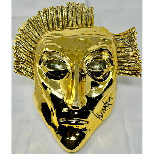 Harrison Ford Indiana Jones Signed Fs Orellana Burial Mask (bas Coa)