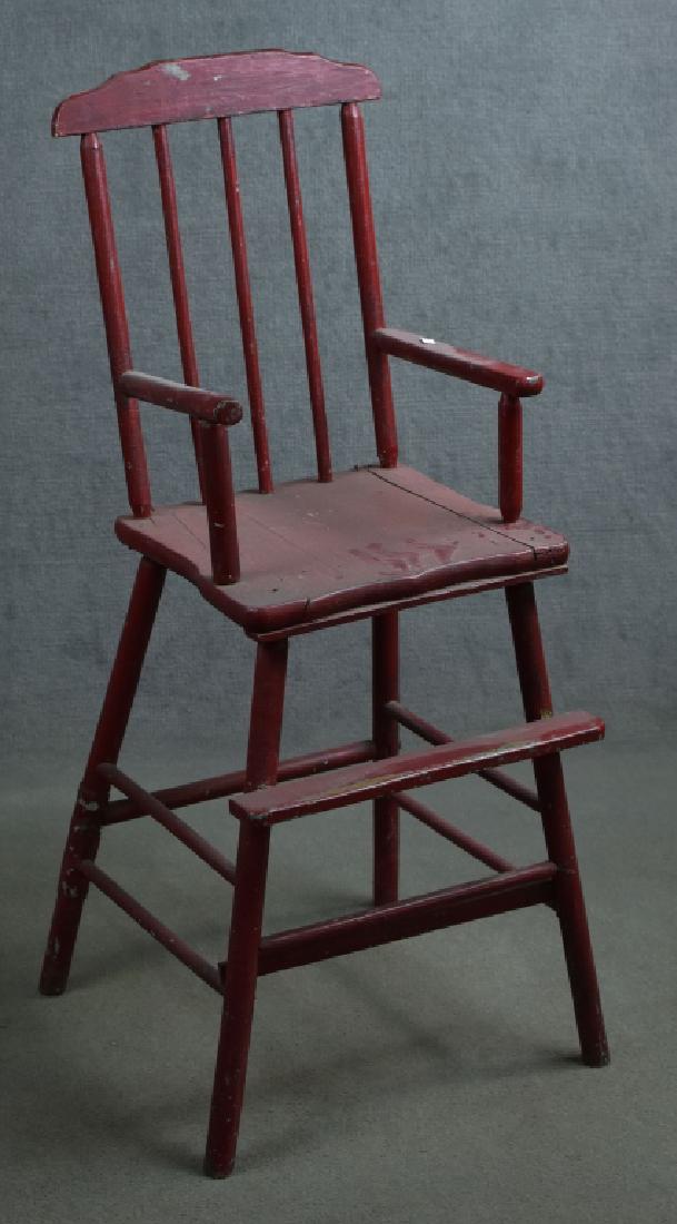 Antique Baby High Chair