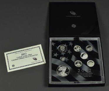 2012 U.s. Limited Edition Silver Proof Set