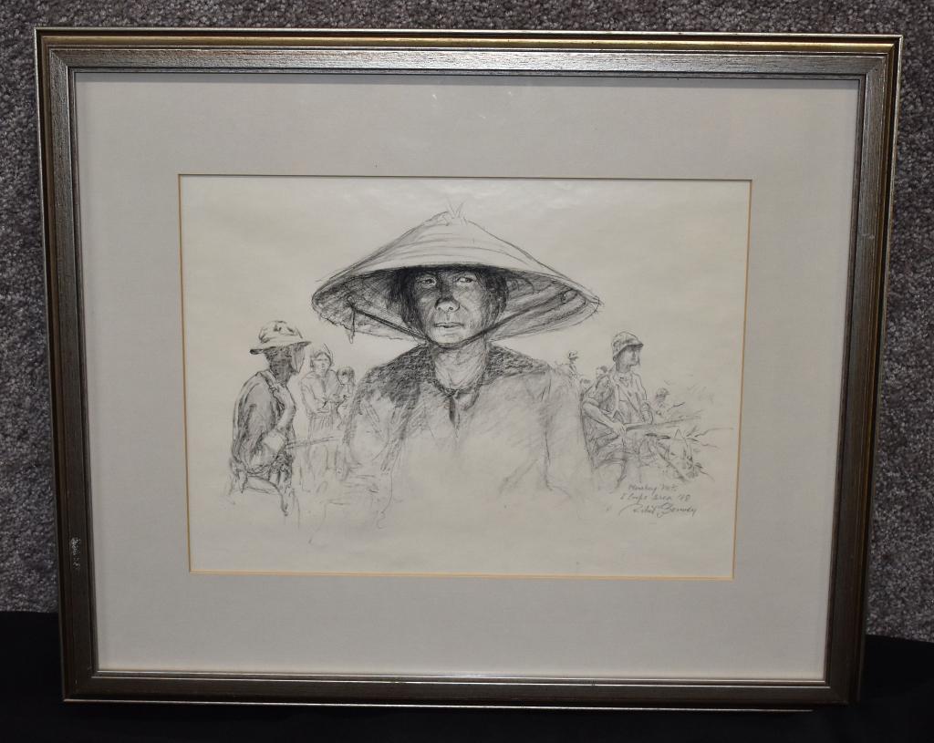 Original Robert L. Benney Vietnam Art - Nov 22, 2019 | Farmer Auctions ...