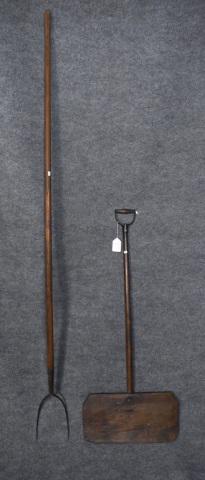 Two Primitive Farm Tools